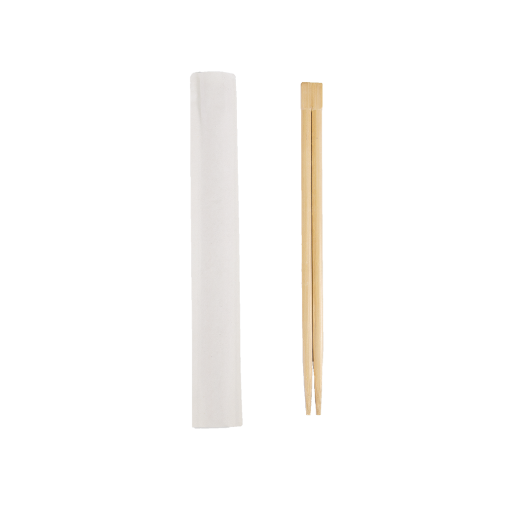 SKP Biodegradable Disposable 8" Wooden Bamboo Chopsticks (Individually ...